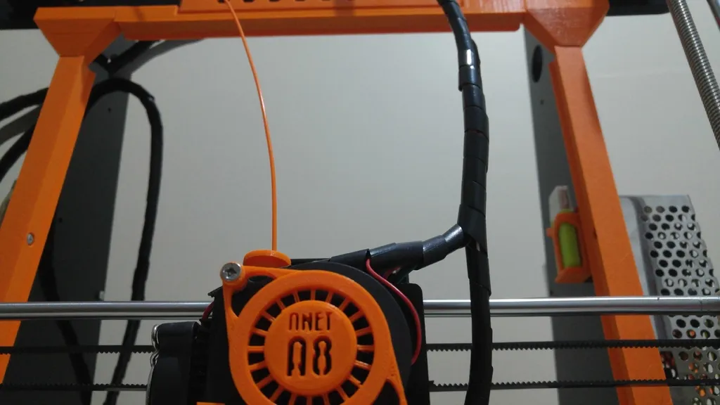 Anet A8 LED Strip Tray Frame by Hisham Merzeh | Download free STL model ...