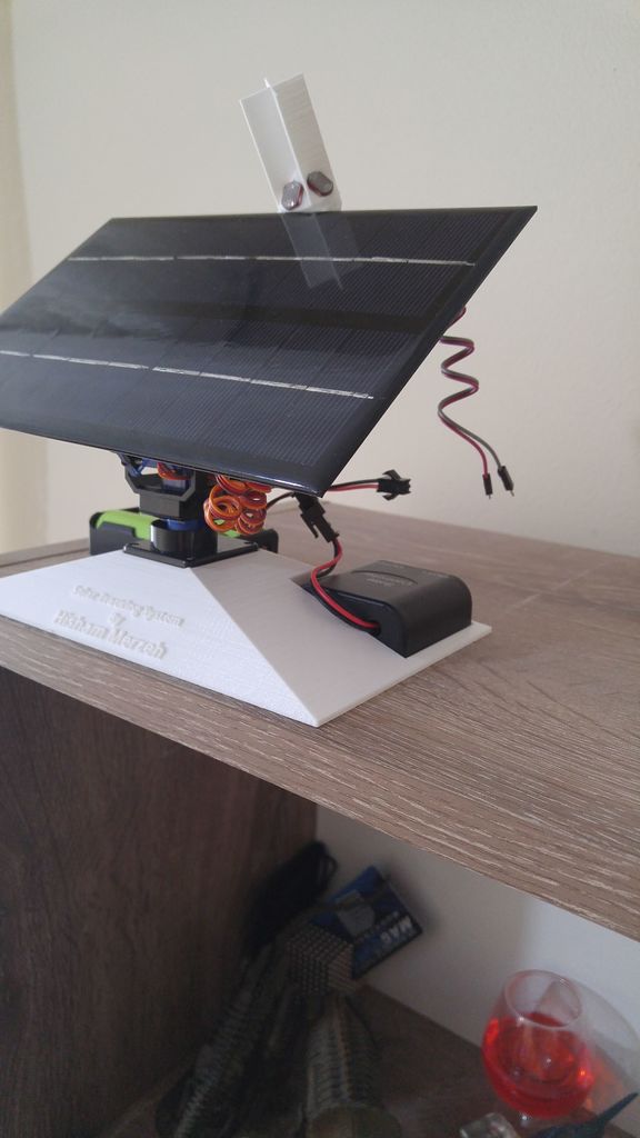 Solar Tracking System & mobile charger by Hisham Merzeh | Download free ...