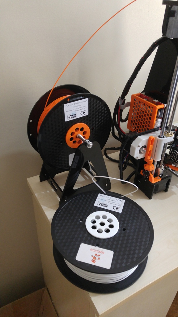 filament Spool Holder by Hisham Merzeh | Download free STL model ...