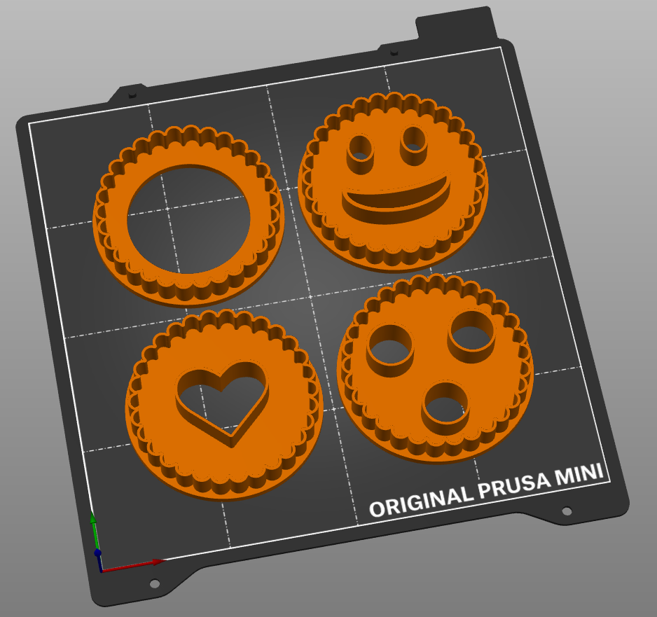 Jam Cookie Cutters by Michael | Download free STL model | Printables.com