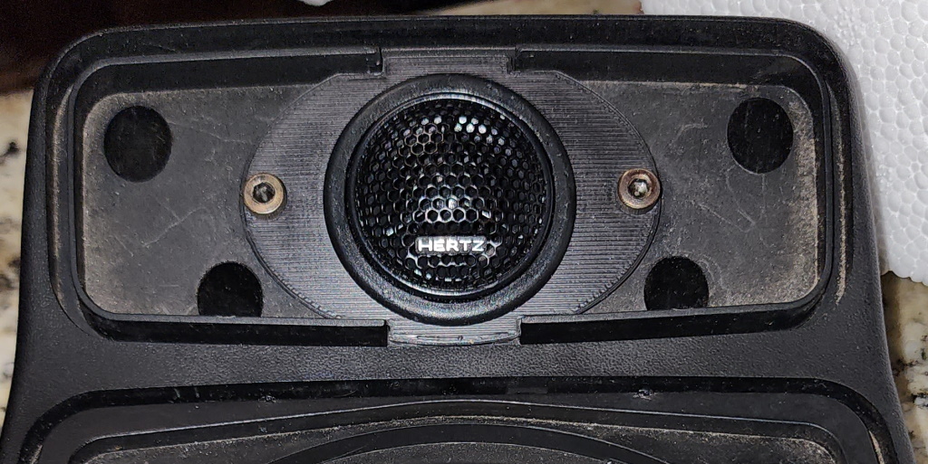 BMW E30 Premium Rear Tweeter Hertz DT 24.3 Surface Mount Plate by ...