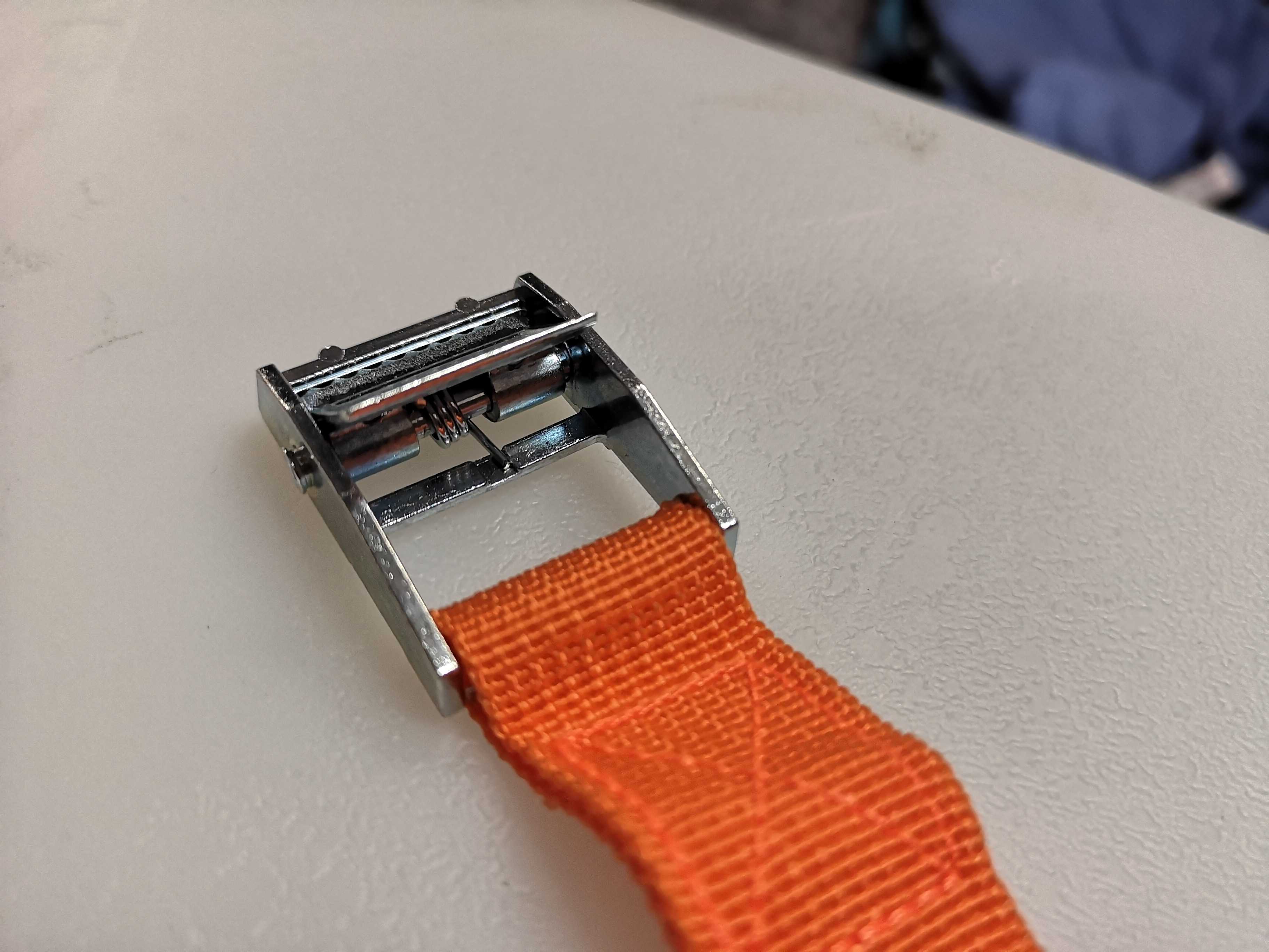 Soft guard for ratchet straps with claw buckle by gexgecko | Download ...
