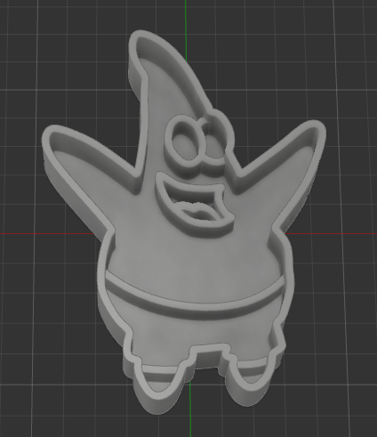 Patrick Star - Cookie Cutter by Kumpelblase | Download free STL model ...