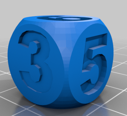 6d dice by lerky12 | Download free STL model | Printables.com