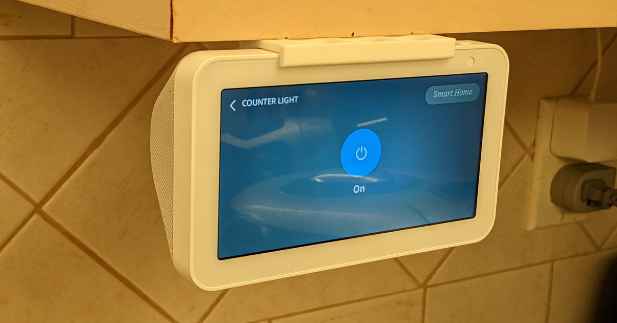 Amazon Echo Show 5 (gen2) under counter mount by conix67 | Download ...
