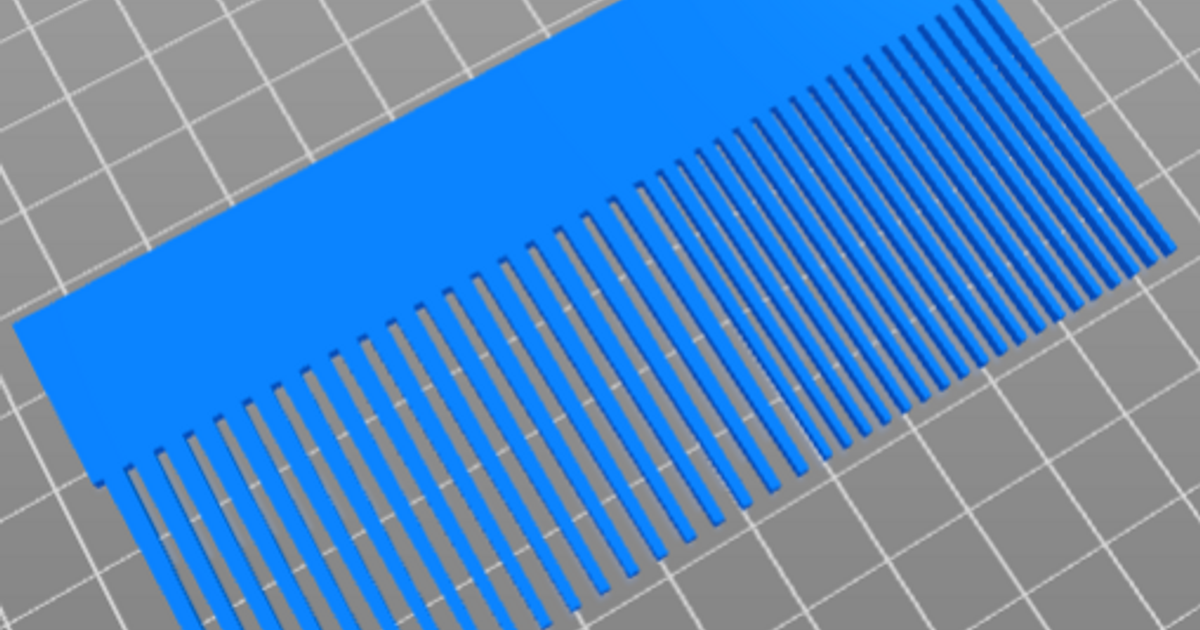 comb by lerky12 | Download free STL model | Printables.com