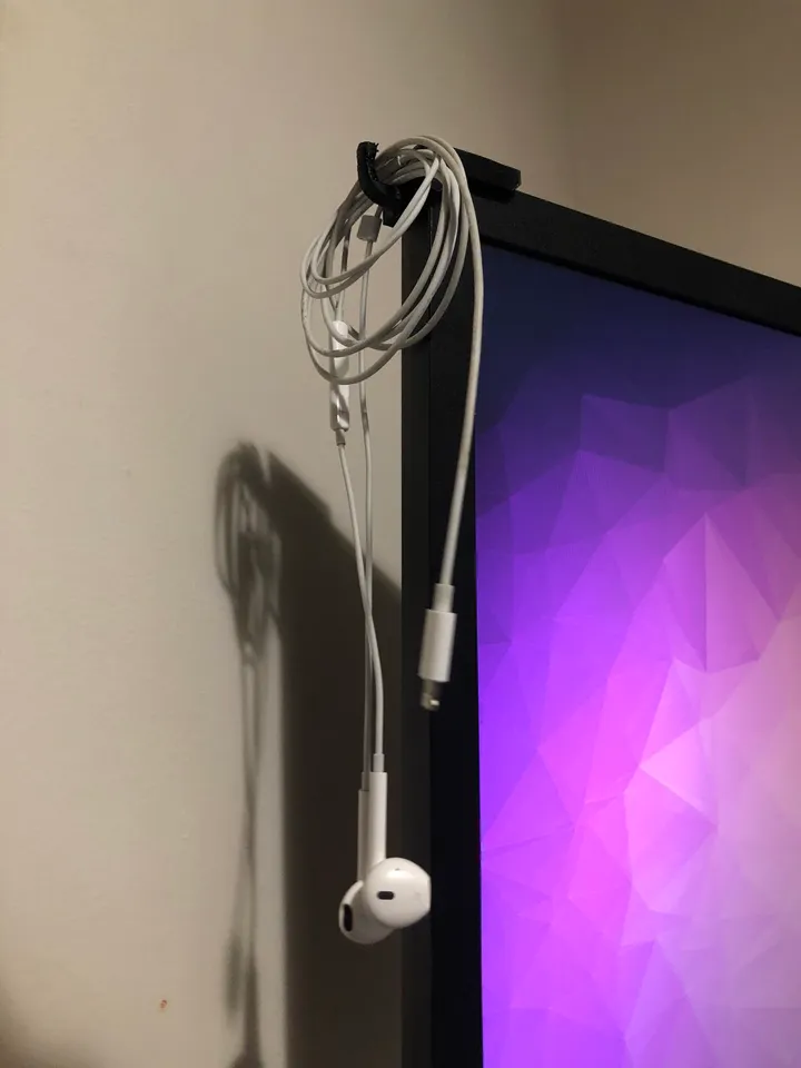 Monitor Hook by Manuel Rodriguez | Download free STL model | Printables.com