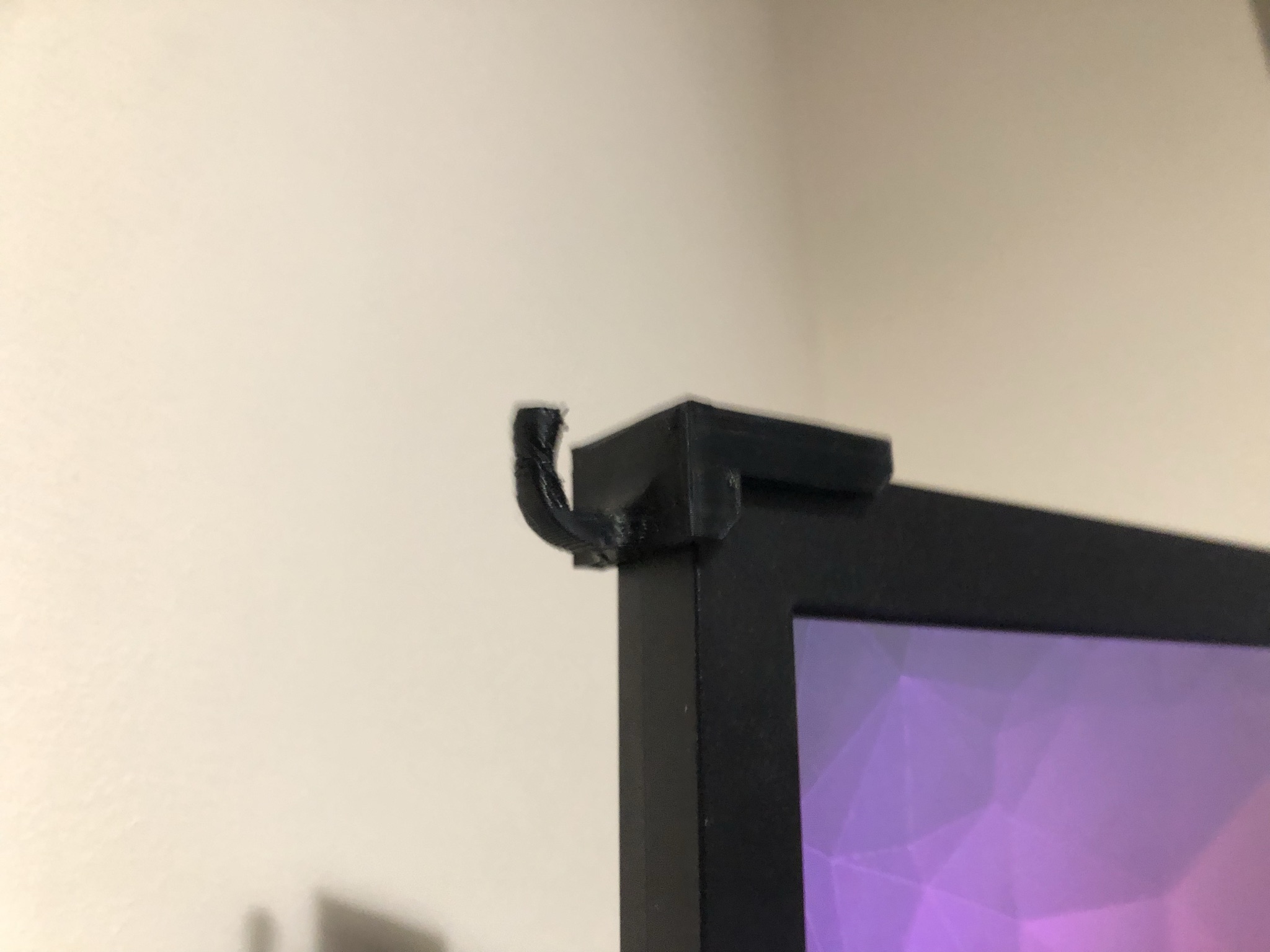 Monitor Hook by Manuel Rodriguez | Download free STL model | Printables.com