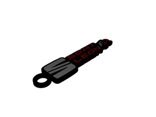 Seat Leon FR Keychain by Nikolas Bourl. | Download free STL model ...