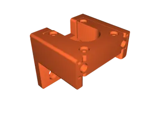 Nema 17 Stepper Motor - Bracket / Mount & Belt Tensioner by emtrax ...