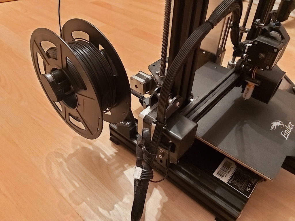 Ender 3 (Pro) - Rear Spool Holder Mount von emtrax | Kostenloses STL ...