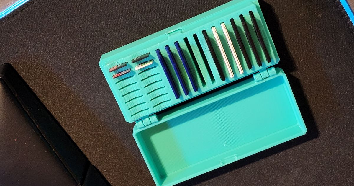 Micro & SD Card Box V2 by gamebae | Download free STL model ...