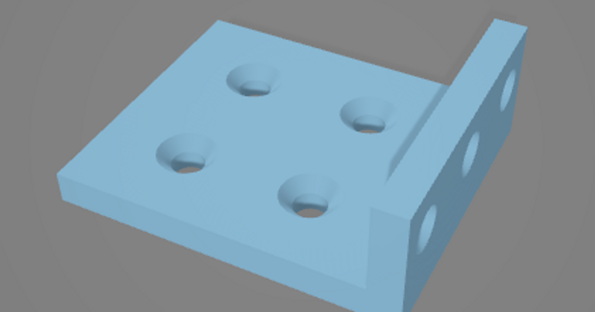 Linksys LGS326 Server Rack Ear by JMack | Download free STL model ...