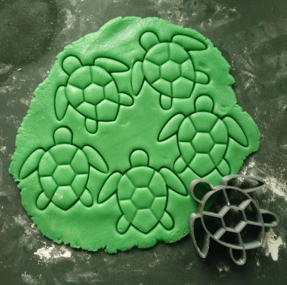 Turtle Cookie Cutter by K-Lab | Download free STL model | Printables.com