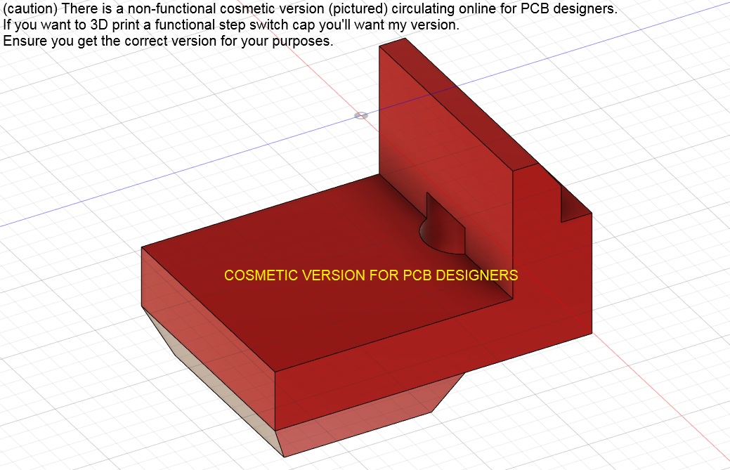 Step Switch Cap (Remix) by TreasureDev | Download free STL model ...