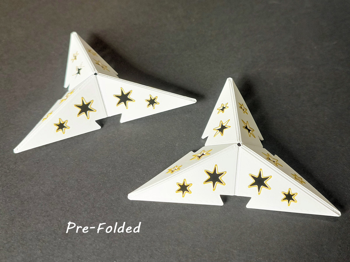 Foldable 6 point Star by Wim V | Download free STL model | Printables.com