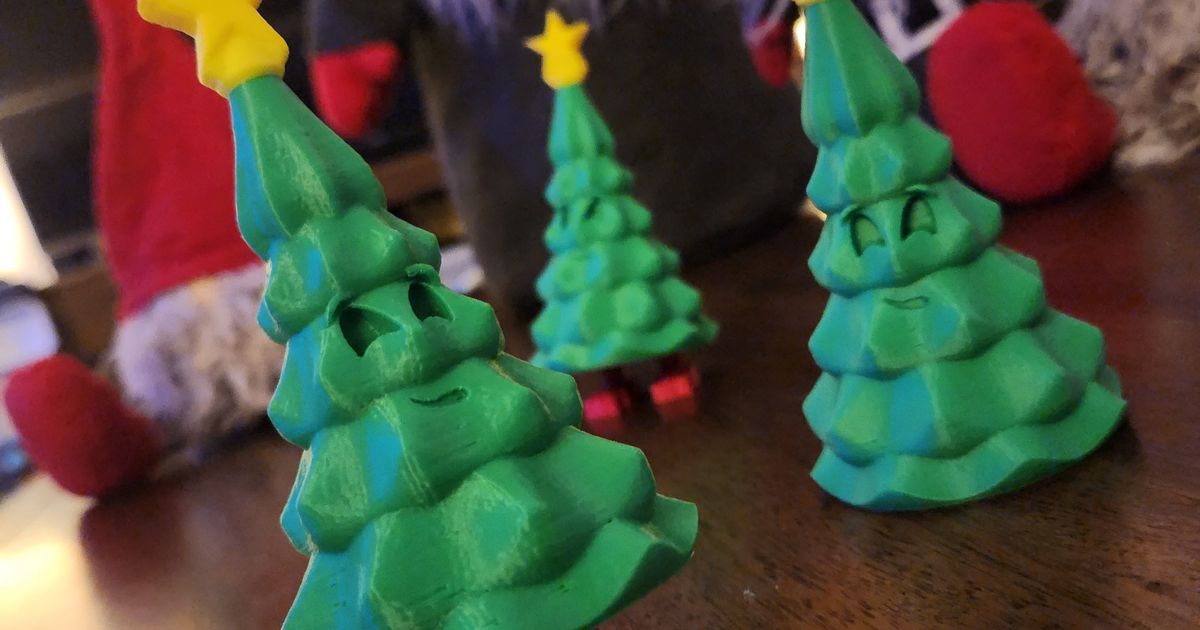 Bluey the Bobblehead Christmas Tree by Lumanieri | Download free STL ...