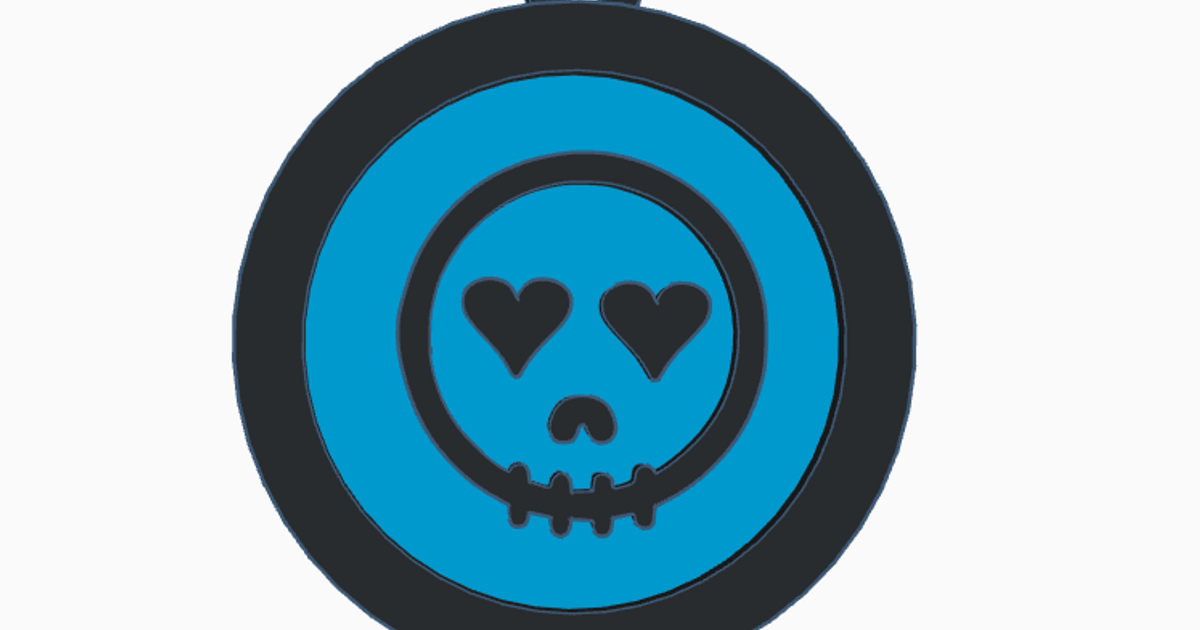 Skull Key Chain Version 12 by LitBhullar | Download free STL model ...