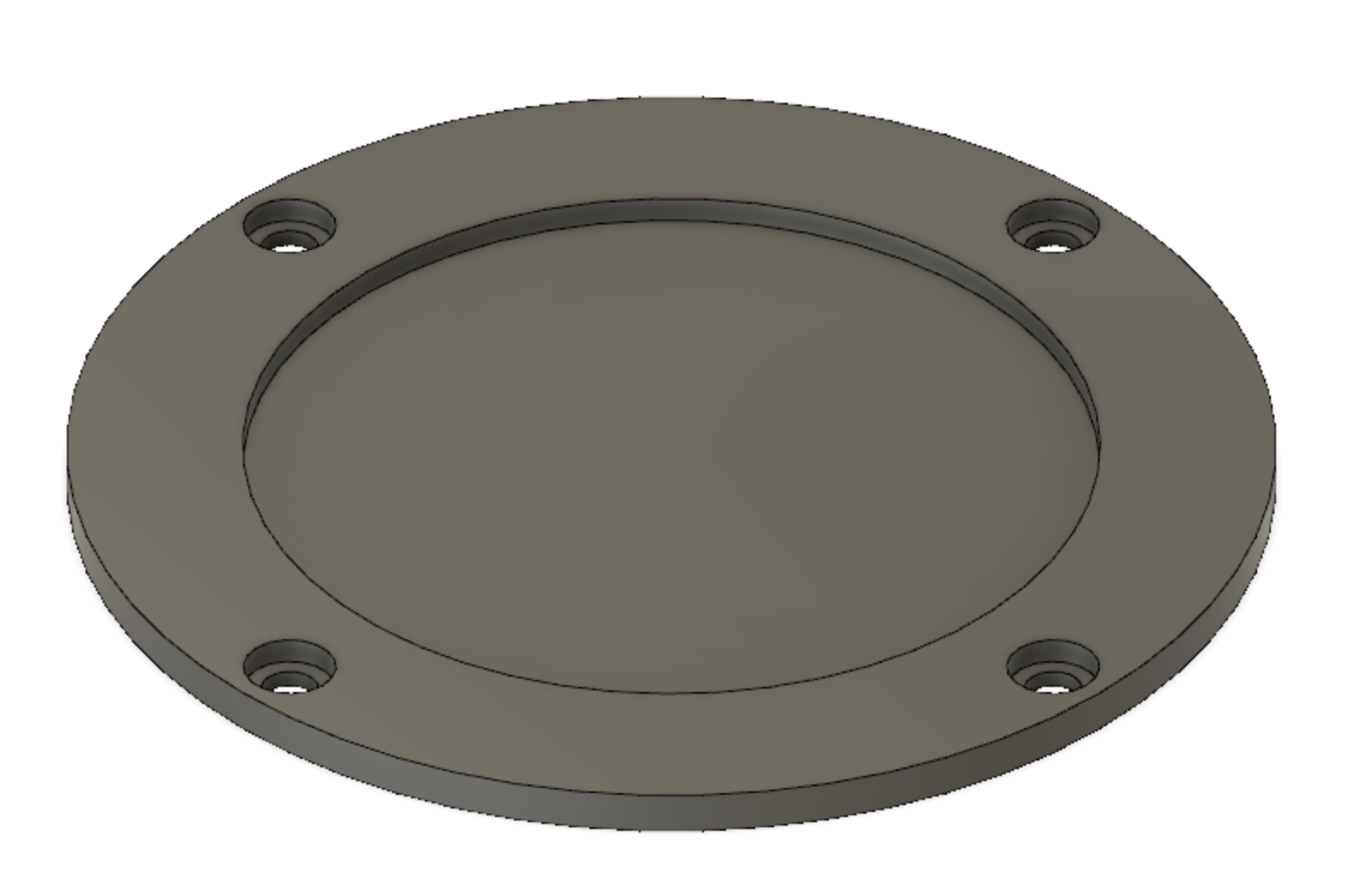 Dial Indicator Flat Back by Ross | Download free STL model | Printables.com