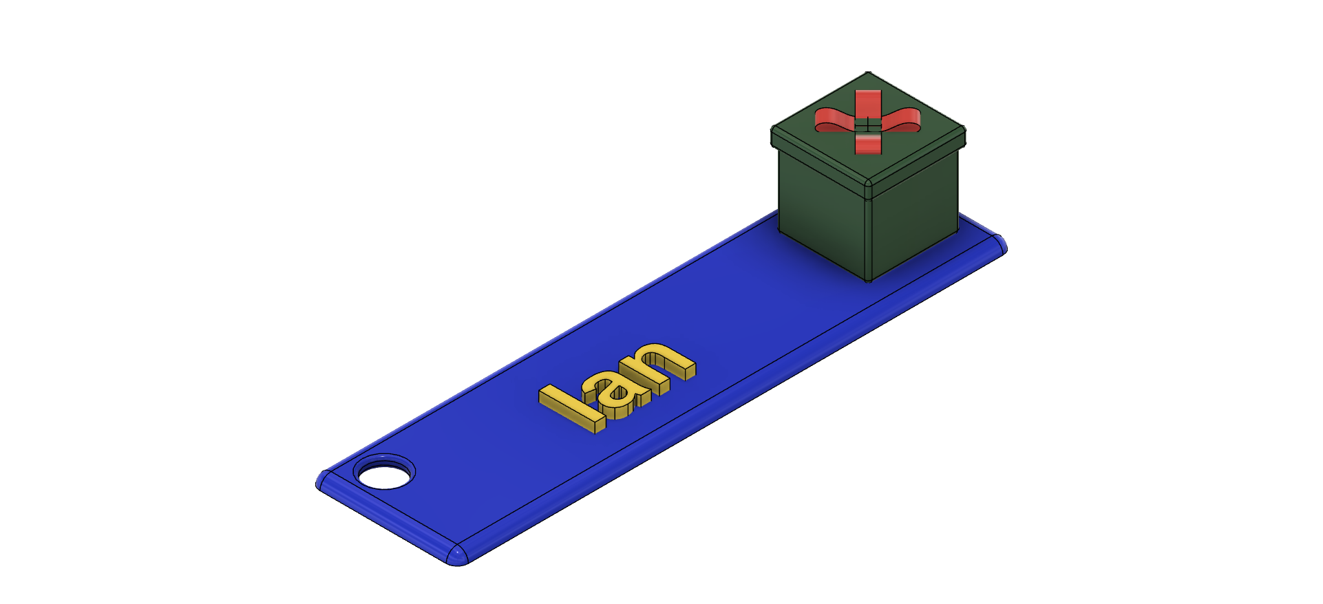 Christmas Gift Tags by IT Noob | Download free STL model | Printables.com