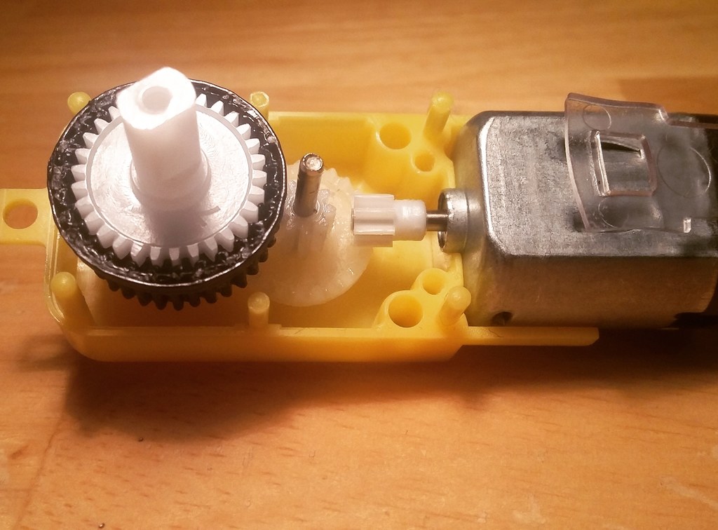 Gearbox modification by Tabletop Robotics | Download free STL model ...