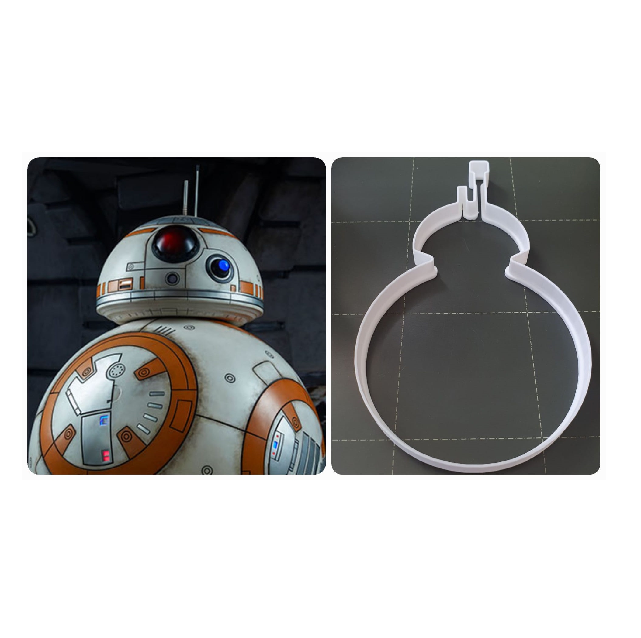 BB8 Cookie cutter (ADAPTIVE SIZE) by Omer Meshy | Download free STL ...