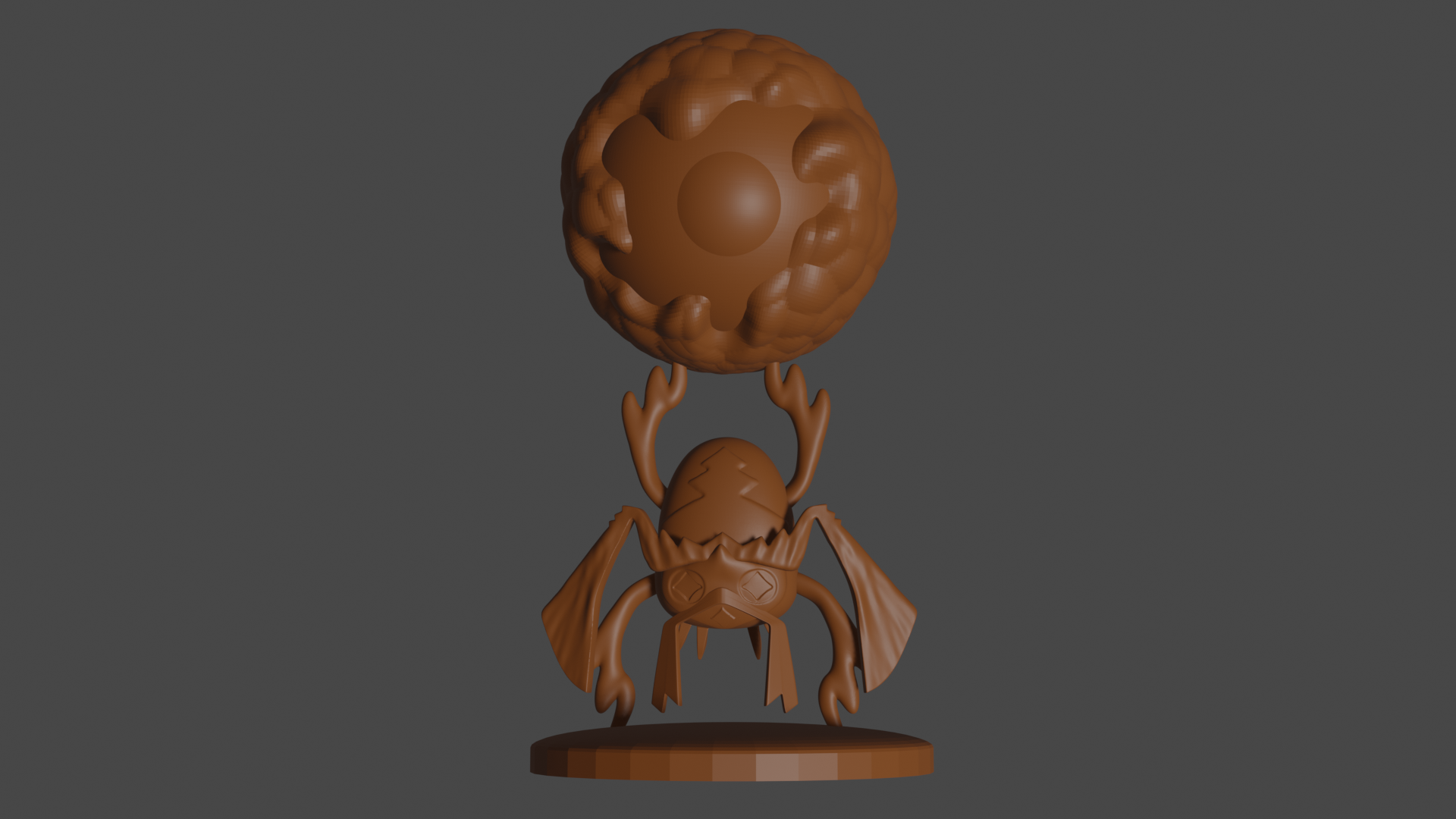 Pokemon inspired, Rabsca, Tabletop DnD miniature by ...