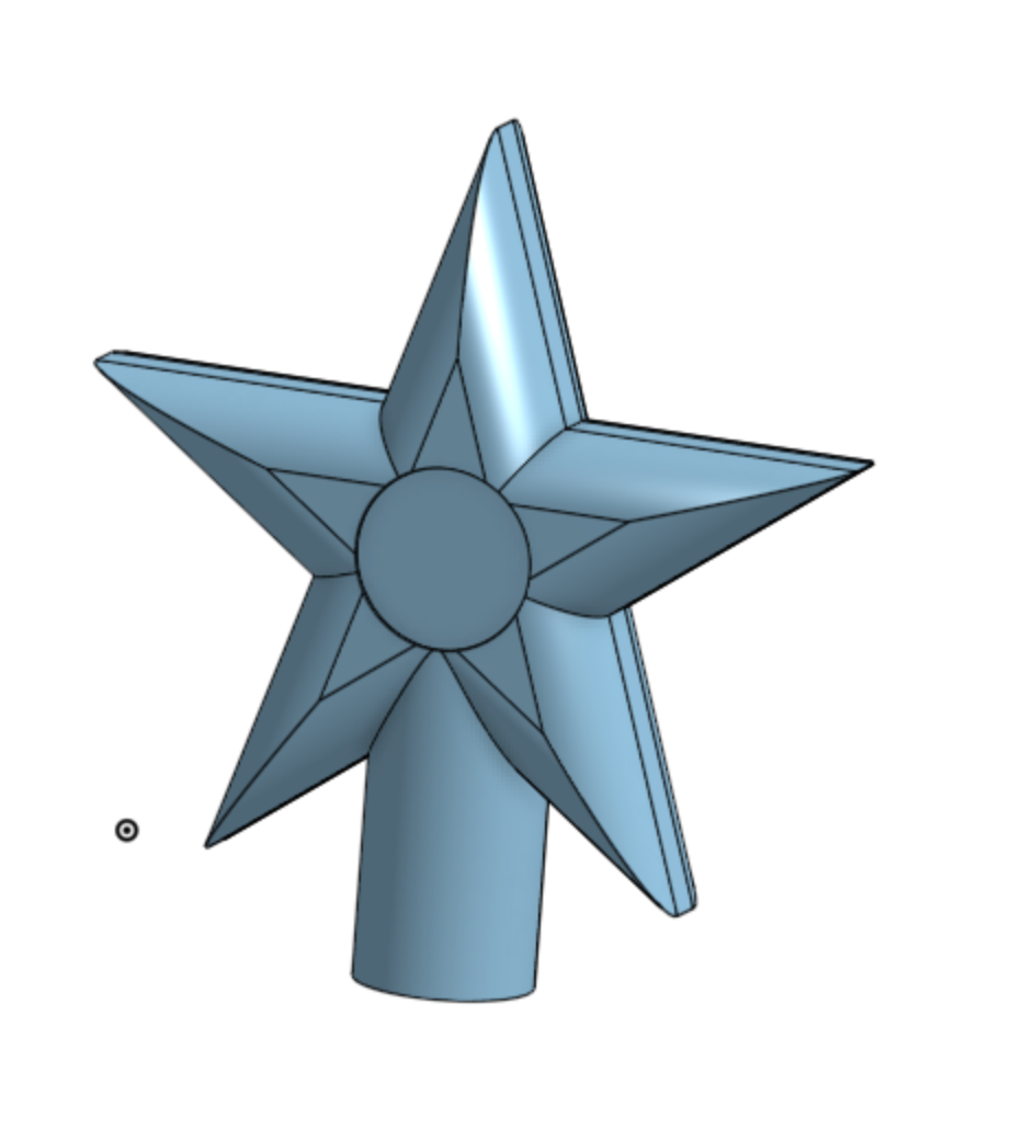 Christmas tree star by LCoughlan | Download free STL model | Printables.com