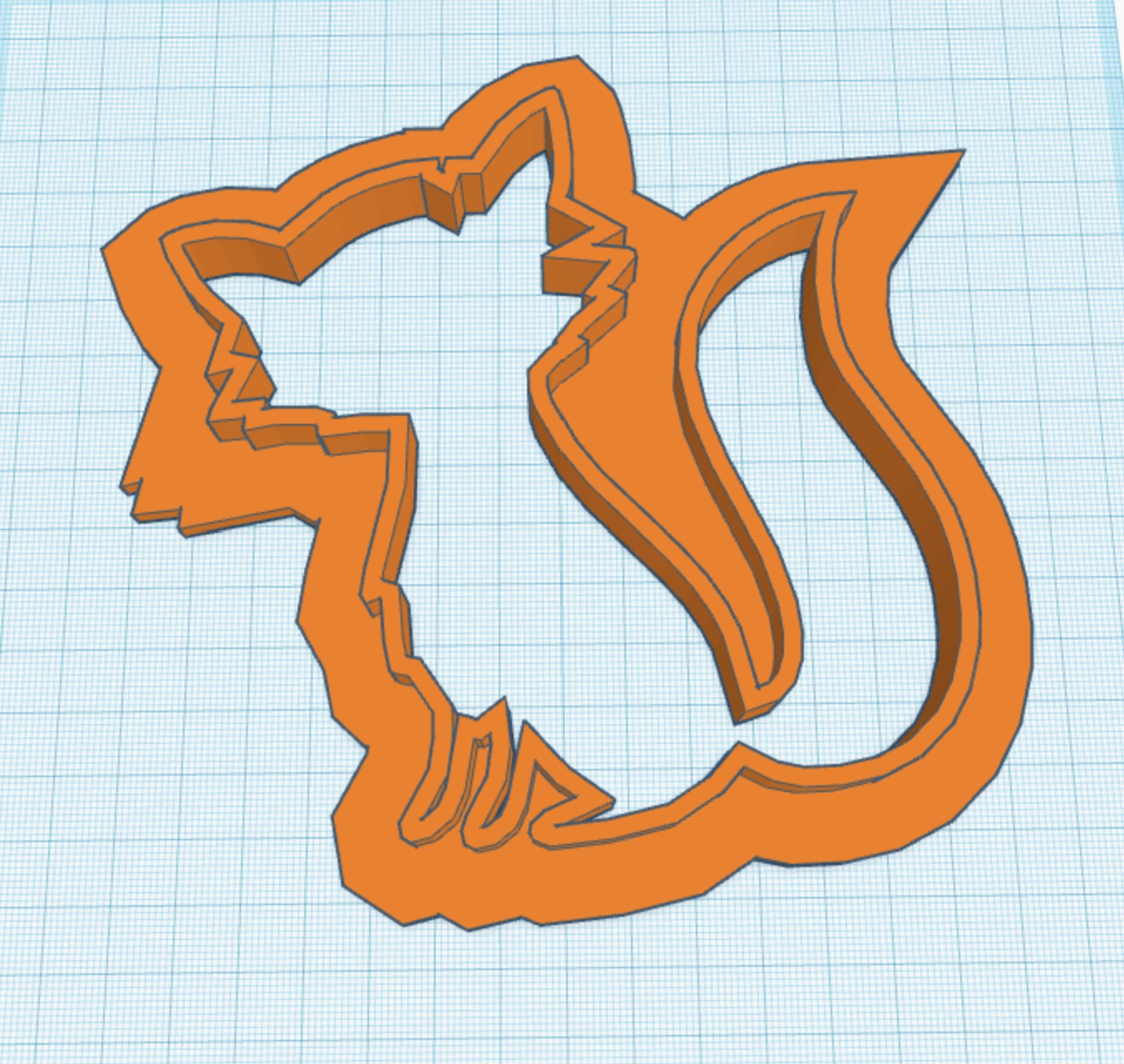 Fox Cookie Cutter by David Smith | Download free STL model | Printables.com