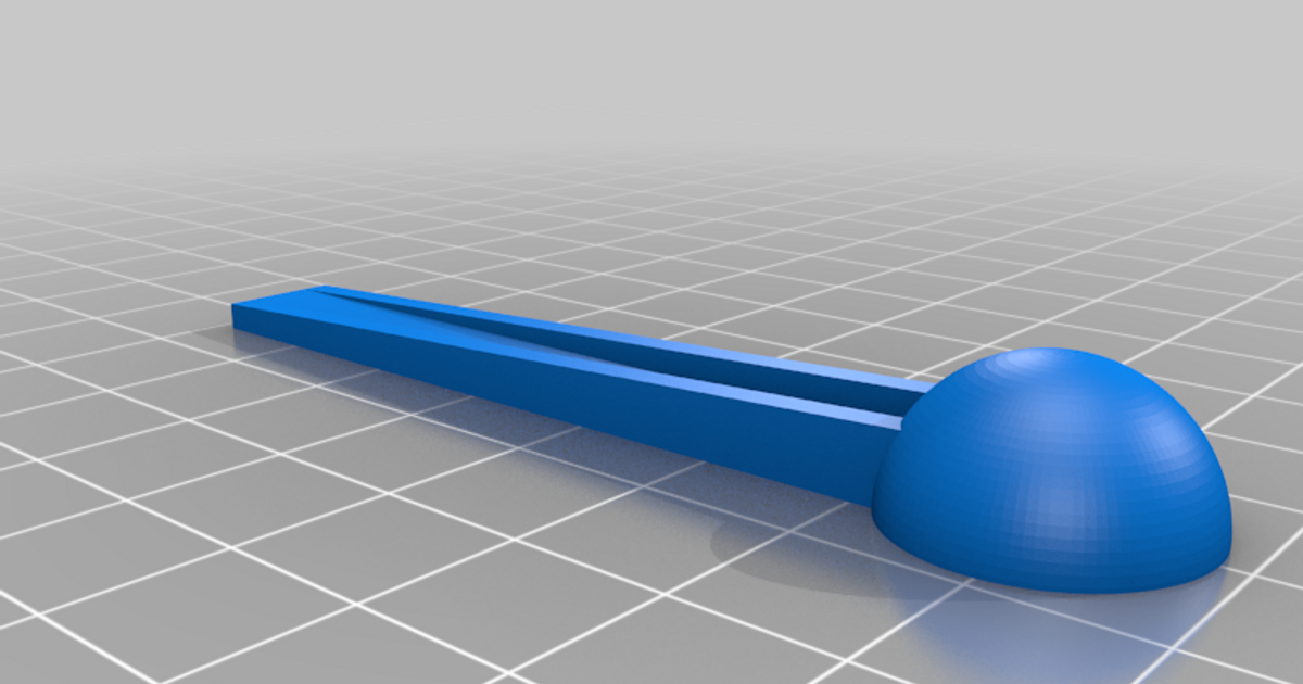 Simple spoon by Fujin Raijin | Download free STL model | Printables.com