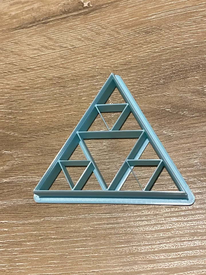 Sierpinski Triangle Cookie Cutter by Androsynth | Download free STL ...
