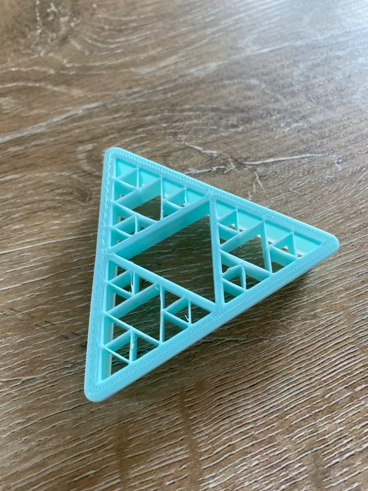 Sierpinski Triangle Cookie Cutter by Androsynth | Download free STL ...