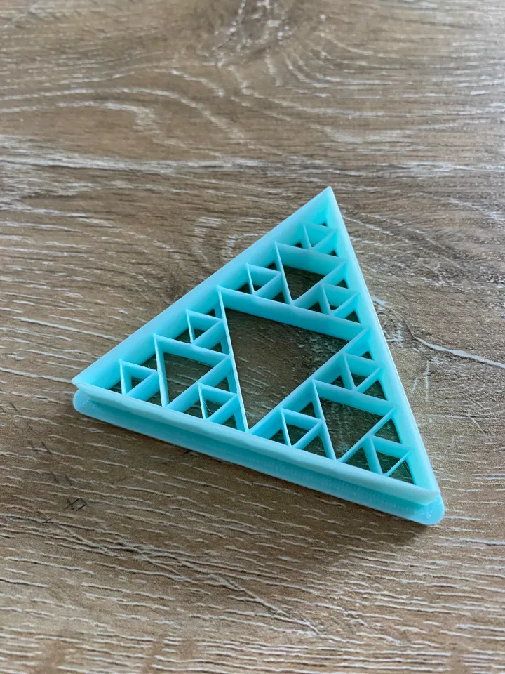 Sierpinski Triangle Cookie Cutter by Androsynth | Download free STL ...
