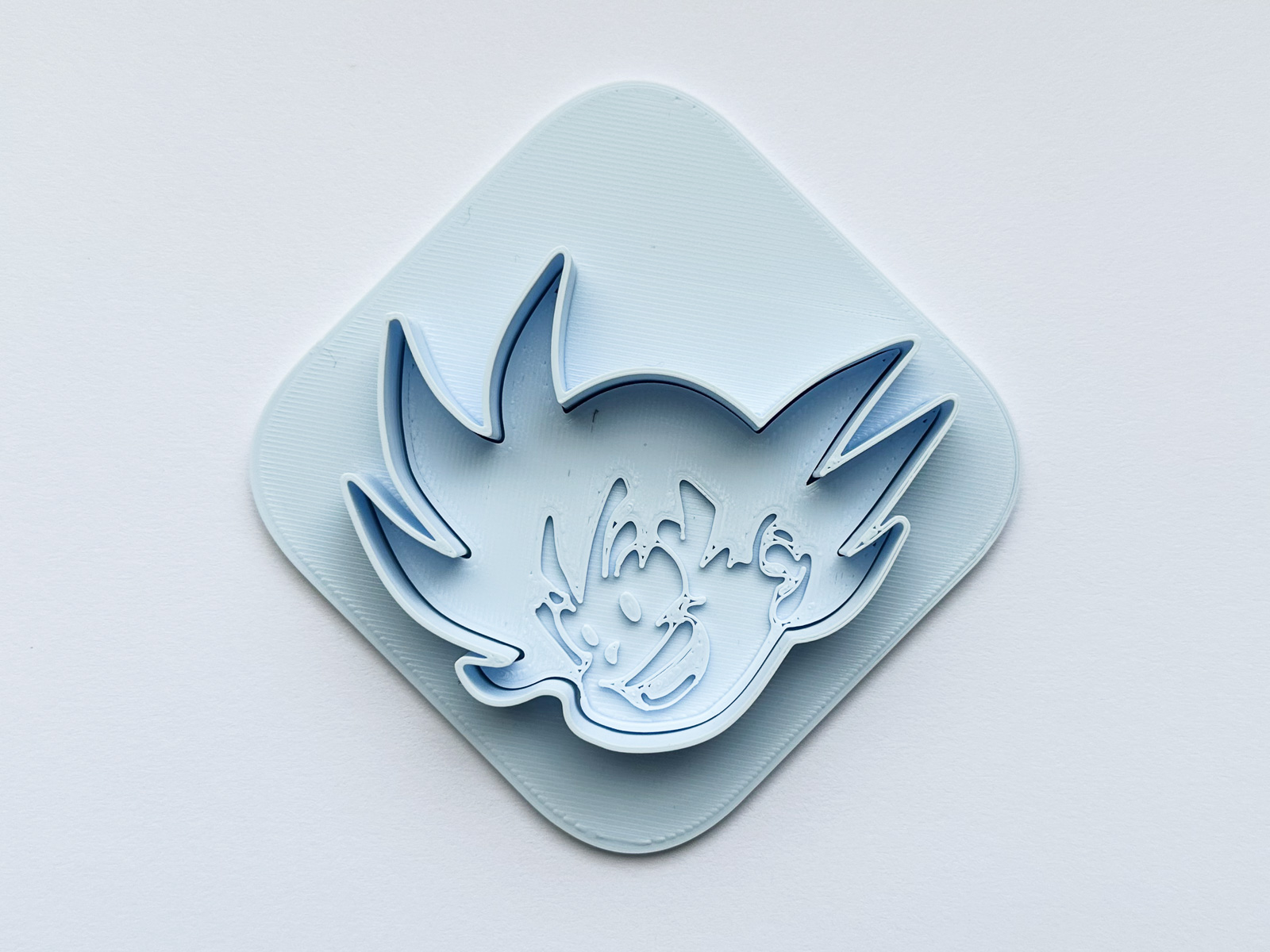 Goku cookie cutter by Retron Print | Download free STL model ...