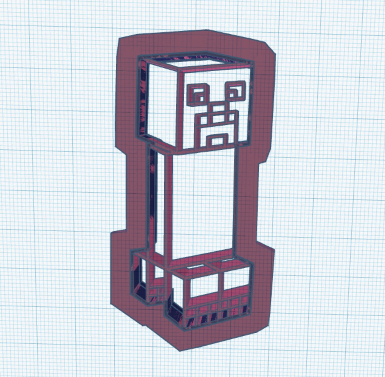 Creeper Cookie Cutter 3.0 by David Smith | Download free STL model ...