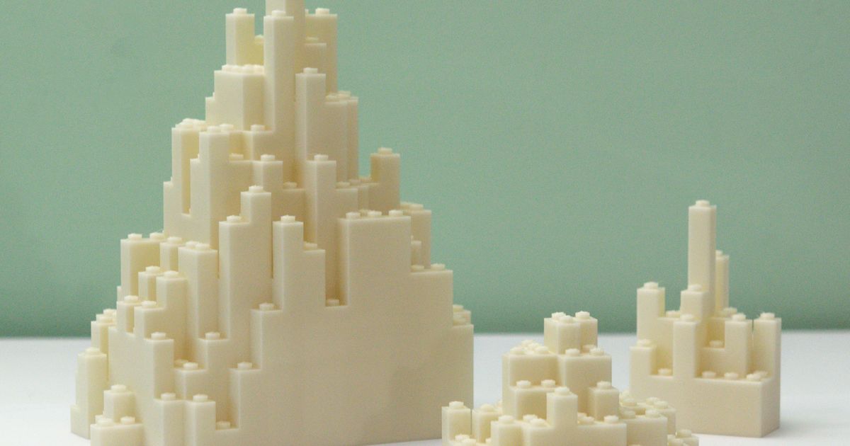 Brick icebergs by Blinkinlabs | Download free STL model | Printables.com