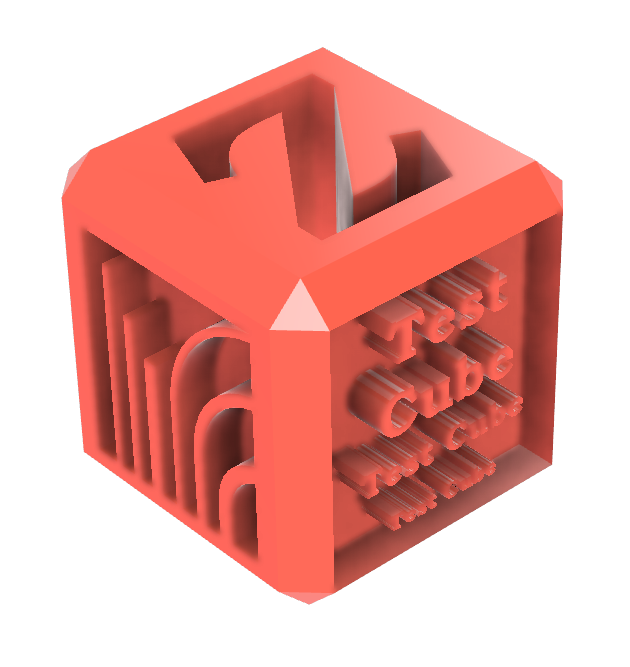 40 mm test cube / Cube de test de 40 mm by Nanou974 | Download free STL ...