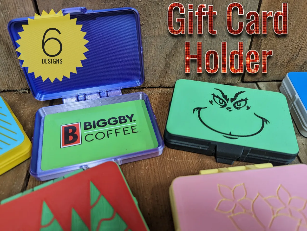 Gift Card Holder Collection by JamesThePrinter | Download free STL ...