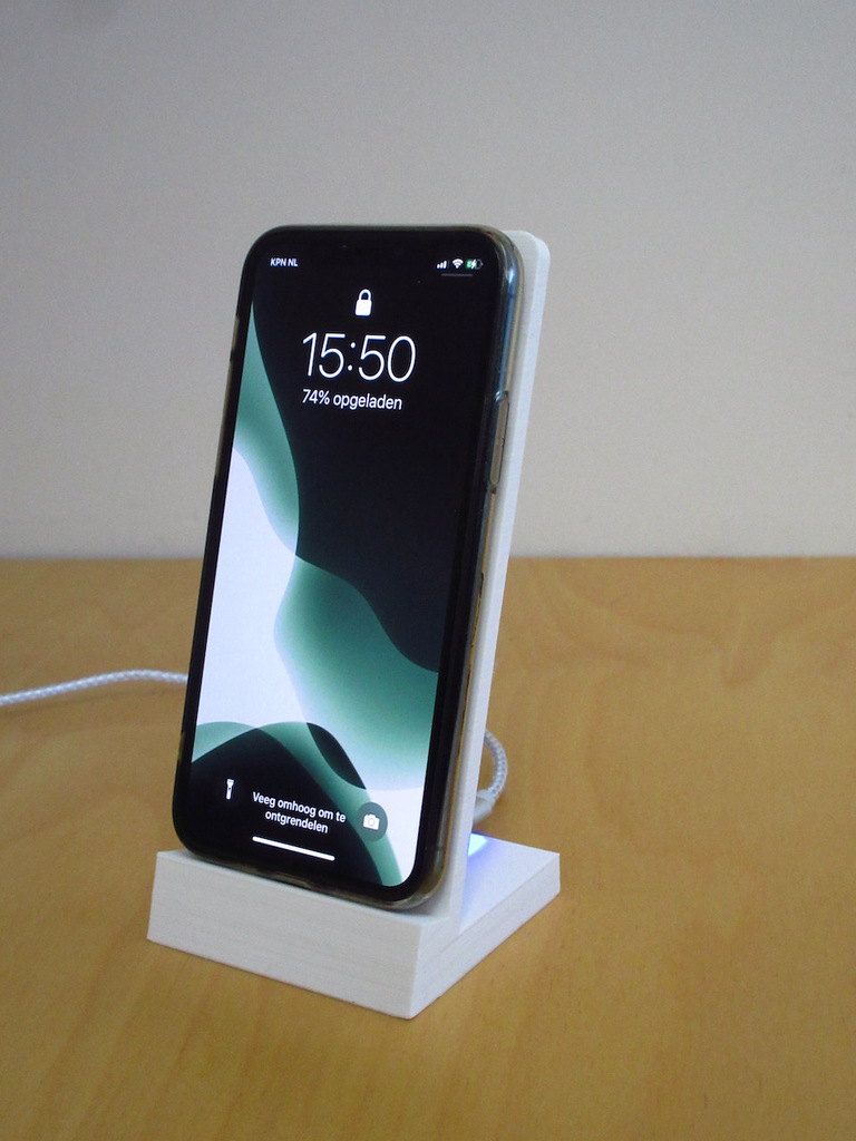 Wireless Charging Stand by edwinm | Download free STL model ...