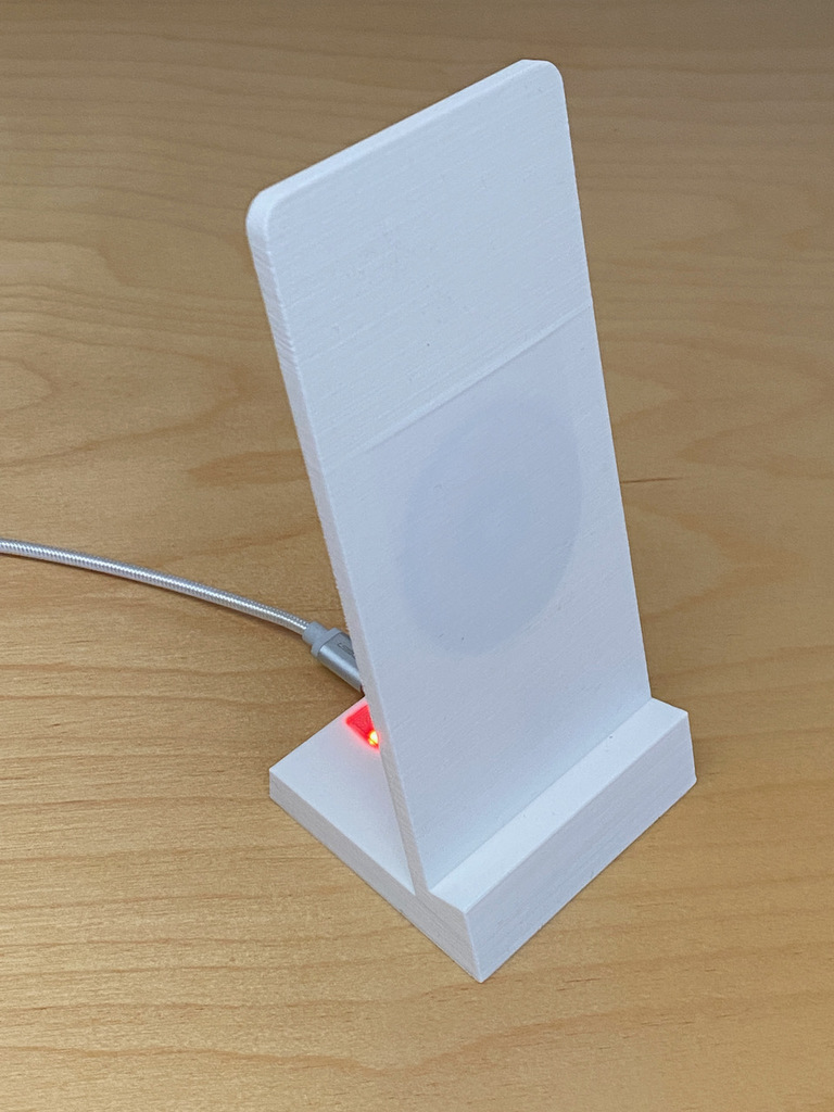 Wireless Charging Stand by edwinm | Download free STL model ...