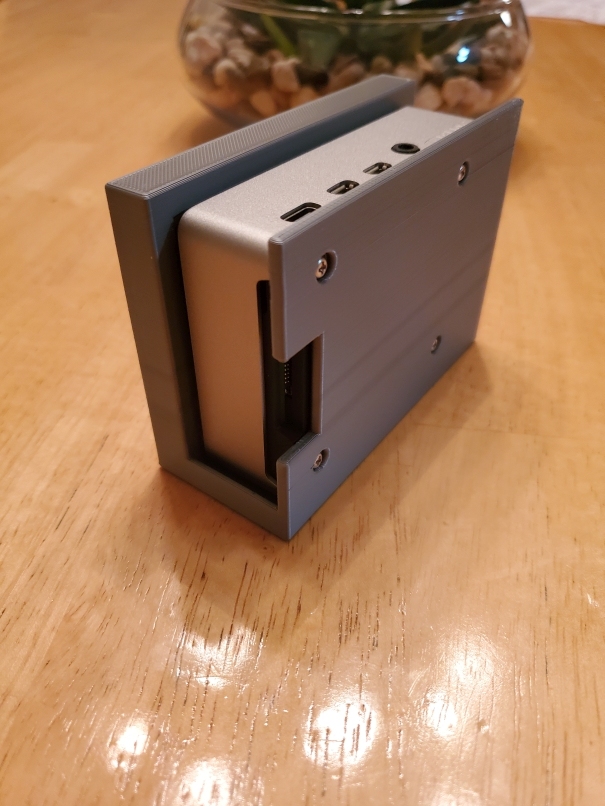 Raspberry Pi 4 Flirc and SSD enclosure by Rob Latour | Download free ...