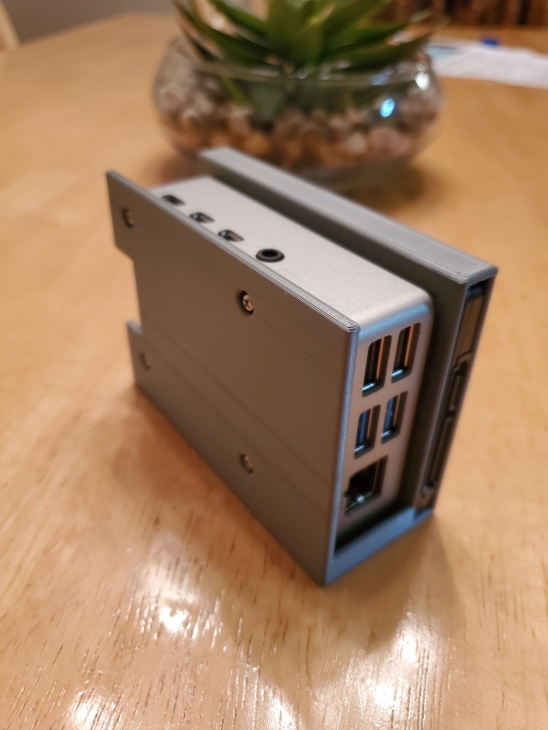 Raspberry Pi 4 Flirc and SSD enclosure by Rob Latour | Download free ...