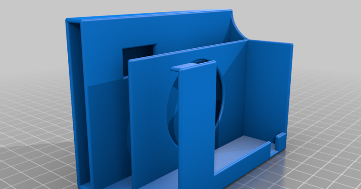 Raspberry Pi Ssd Case By Rob Latour Download Free Stl Model