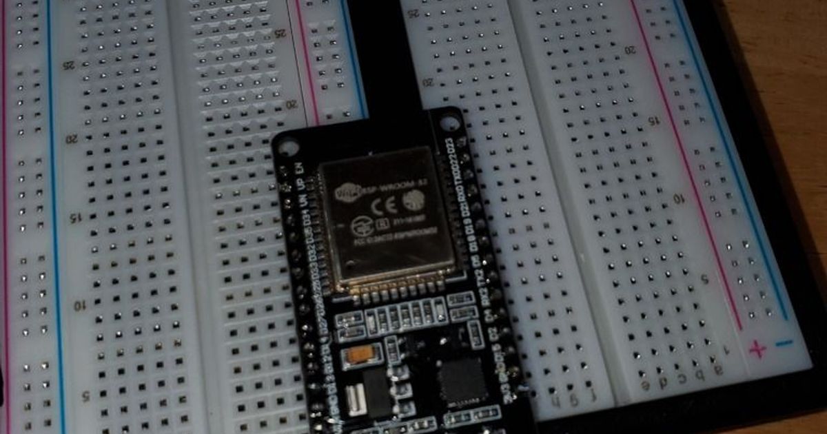 Esp32 Breadboard Brace By Rob Latour Download Free Stl Model