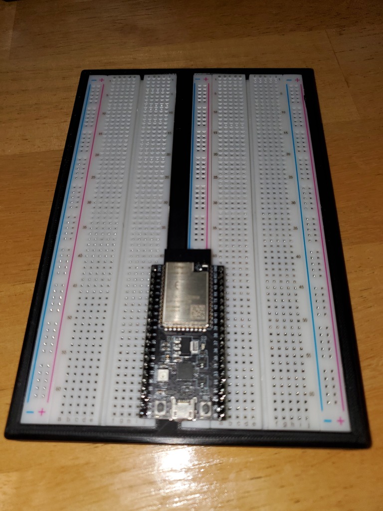 ESP32 Breadboard Brace by Rob Latour | Download free STL model ... ESP32 Breadboard Brace by Rob Latour | Download free STL model ...