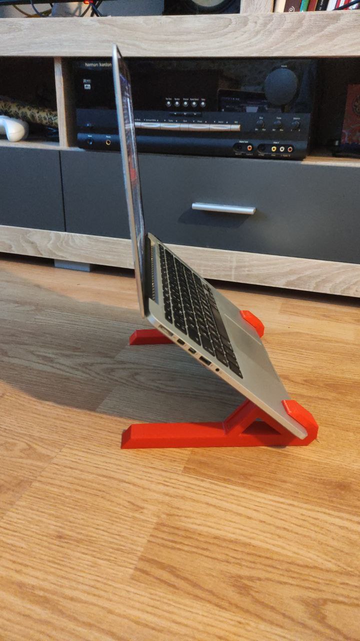 Minimal laptop stand by David martin garcia | Download free STL model ...