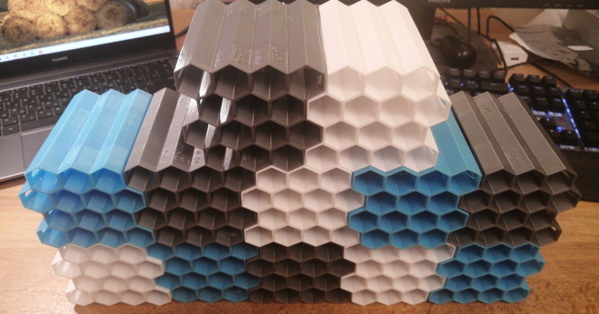 Modular Marker Organizer by alexford | Download free STL model ...