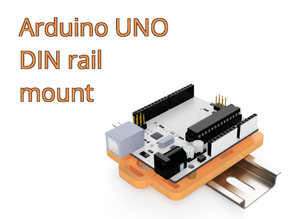 Arduino Nano DIN rail mount by KaosuNeko | Download free STL model ...