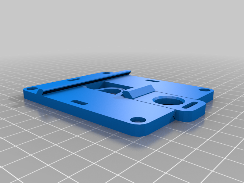 2.5 inch HDD DIN rail mount by KaosuNeko | Download free STL model ...