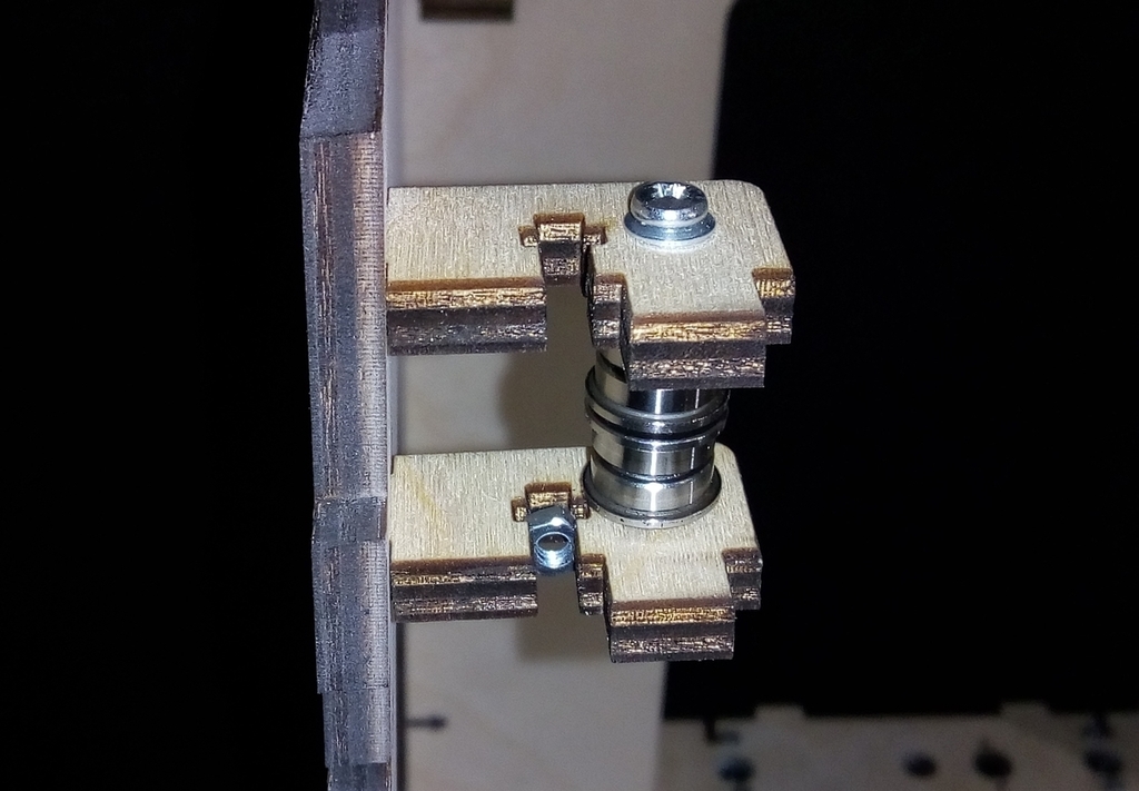 XY axis F693ZZ bearing mount for Good Bot printer by KaosuNeko ...
